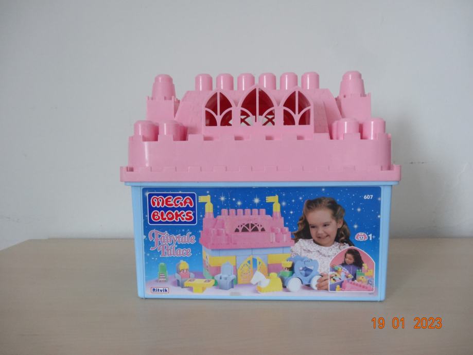 Vintage 1995 MEGA BLOKS Fairytale PALACE Castle #607