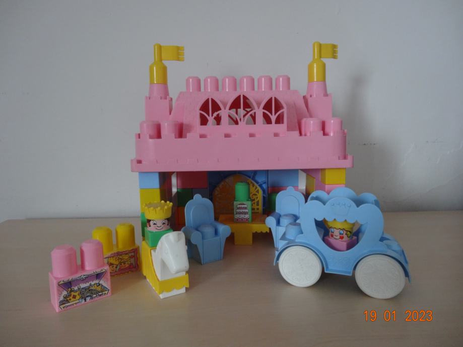 Vintage 1995 MEGA BLOKS Fairytale PALACE Castle #607