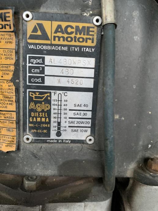 Prodam kosilnico BCS 127, ACME motor 13 konjev