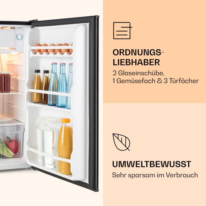 Klarstein Alleinversorger Hladilnik 90l, Razred A +, 2 nadstropni zamr
