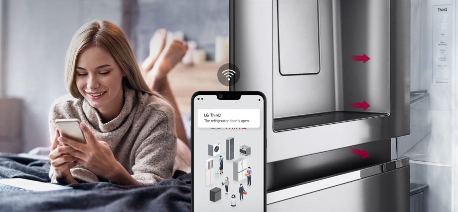 LG GSXV91BSAF hladilnik Side by Side, 635l, inverter, energijski razre