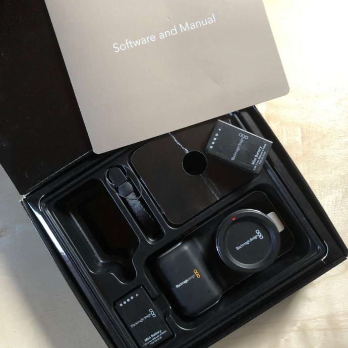 BMPCC ORIGINAL Black Magic Pocket Cinema Camera Full HD