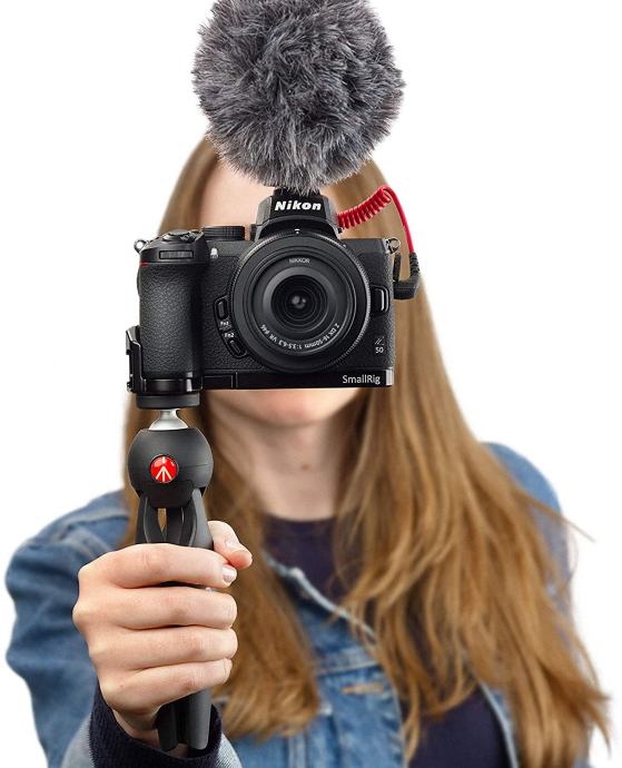 Komplet Nikon Z50 Vlogger (Nikon Z50 ohišje + Vlog SmallRig + Rode Vid
