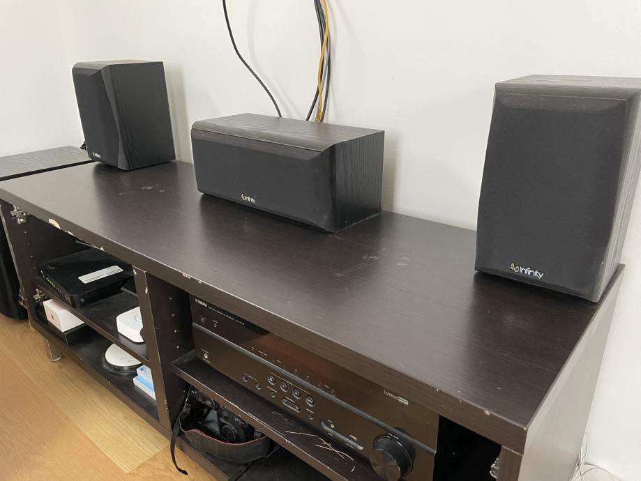 5.1 sistem za hišni kino Yamaha / Infinity
