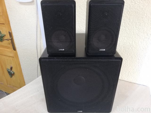 CANTON 2.1 komplet, GLS 50 subwoofer, PLUS L zvočniki