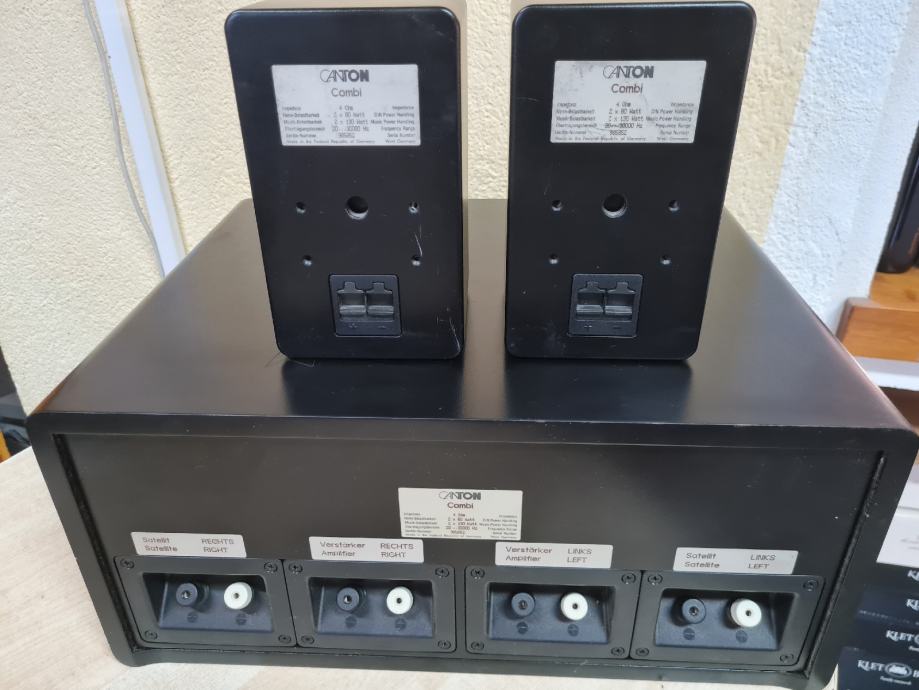 CANTON COMBI, 2.1 sistem zvočnikov, subwoofer