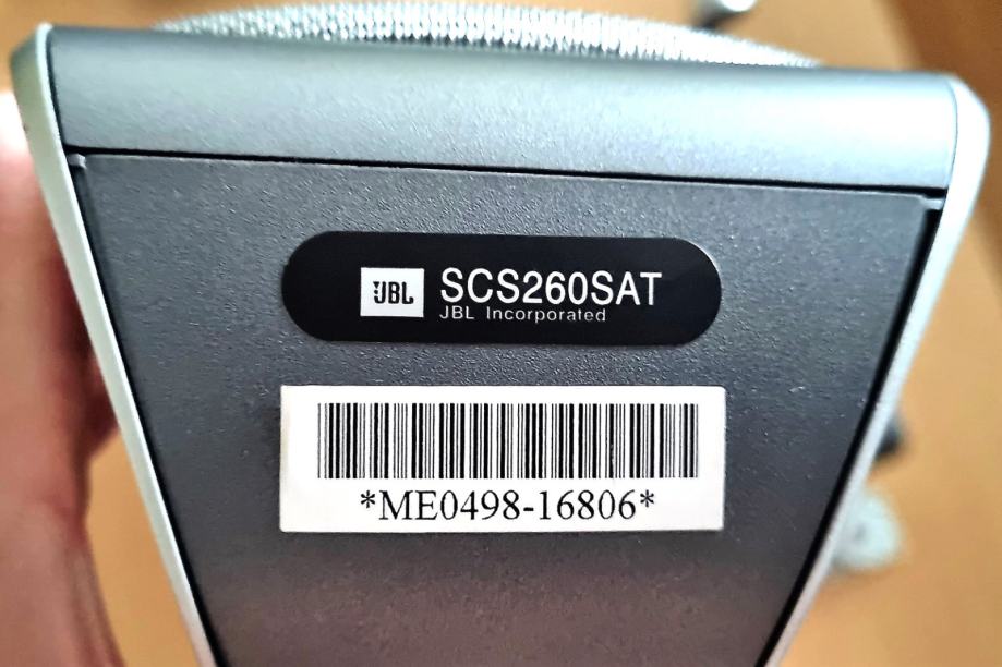 Hišni kino JBL SCS260SAT + SUB260-230