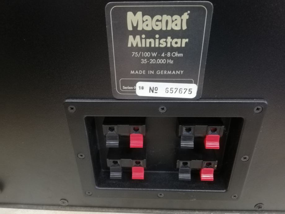 MAGNAT MINISTAR, 2.1 kompet zvočnikov, subwoofer