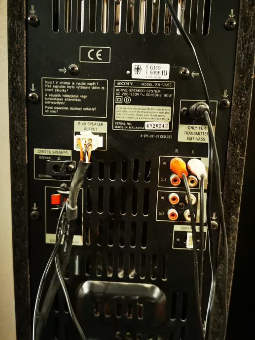 Sony SA-VA55 5.1 Dolby