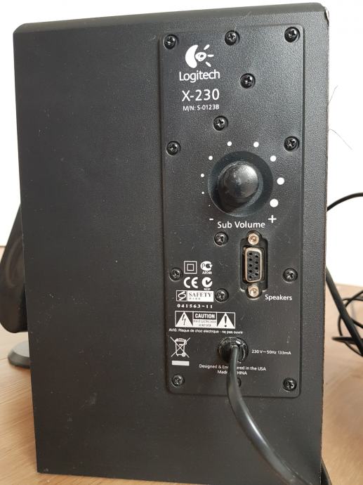 zvočniki logitech x-230