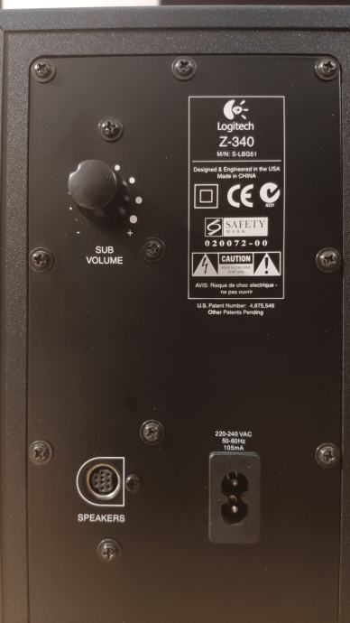 Zvočniki Logitech Z340 2.1