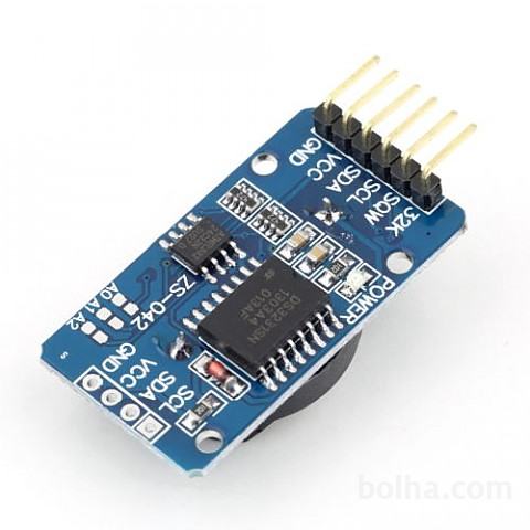 I2C urni modul RTC DS3231+EEprom Arduino ESP8266 RaspberryPI