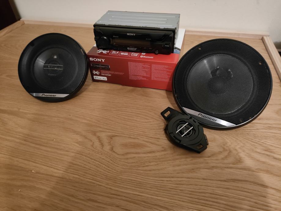 Avtoakustični set Sony Pioneer