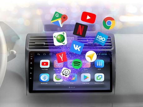 BLOW AVH9991 avto radio, 1 DIN, Android 12, FM Radio, RDS, Bluetooth,