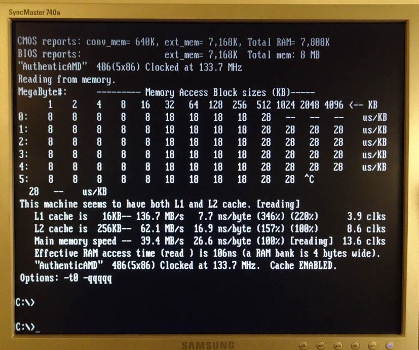 256KB cache modul za 486 Elpina PcChips M919 VIP matično ploščo