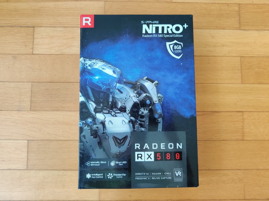 AMD Sapphire NITRO+ RX 580 Special Edition 8GB