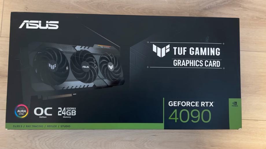 ASUS RTX 4090 TUF 24Gb OG OC Edition / NOVO / Račun / Grafična kartica