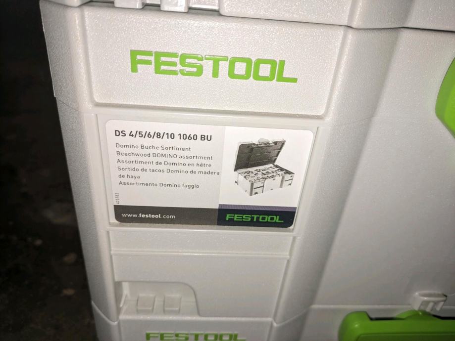 Festool Domino DF 500 z izborom