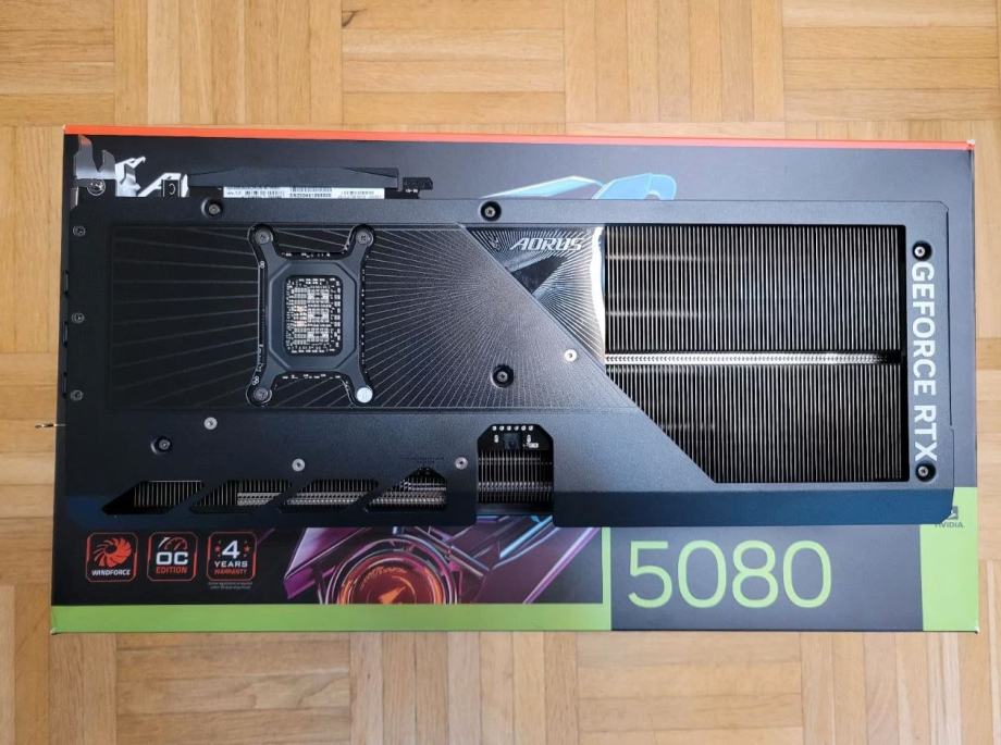 GIGABYTE AORUS MASTER RTX 5080 OC