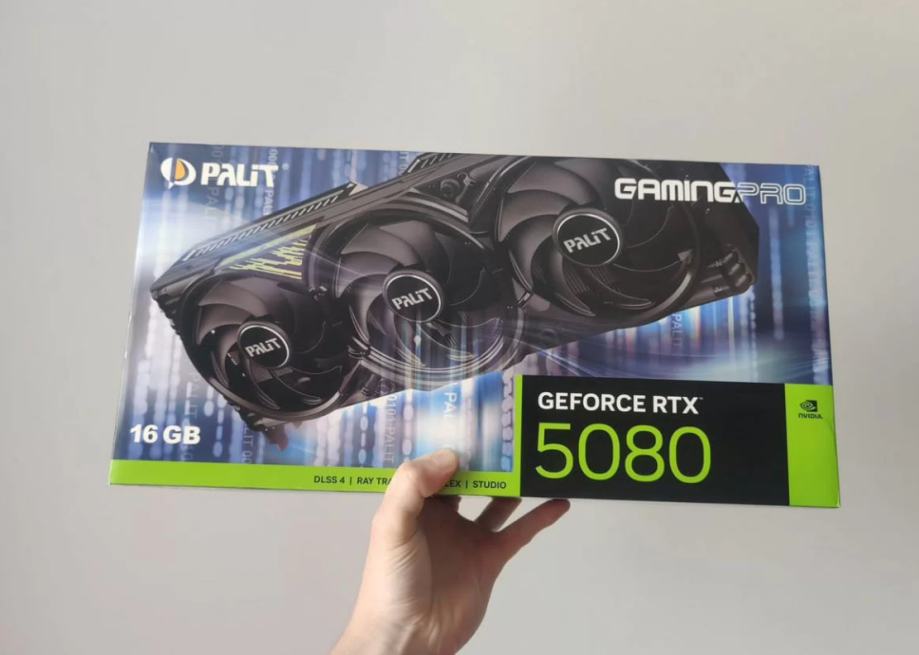 Grafična kartica Palit RTX 5080 GamingPro NOV + garancija