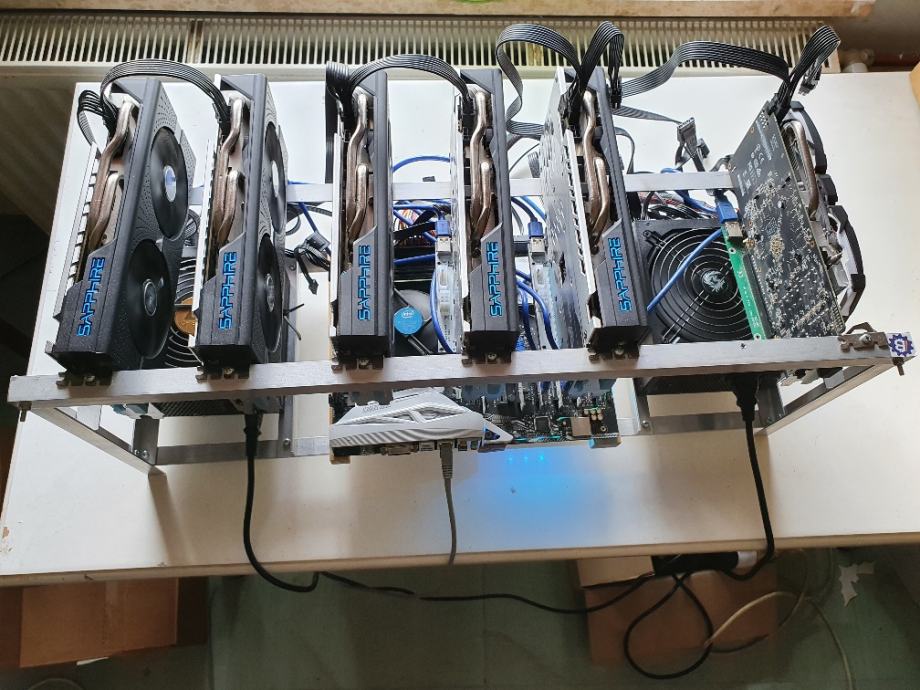 Mining rig 6 x RX 570 8G