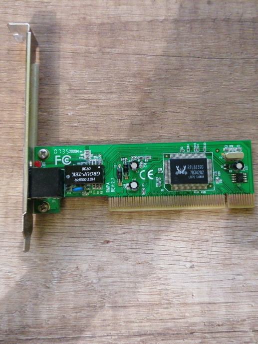 Rtl8139d diskless network card