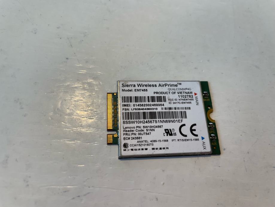 Sierra Wireless AirPrime EM7455 za LENOVO