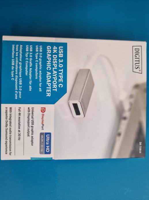 USB TYPE-C na Display Port adapter