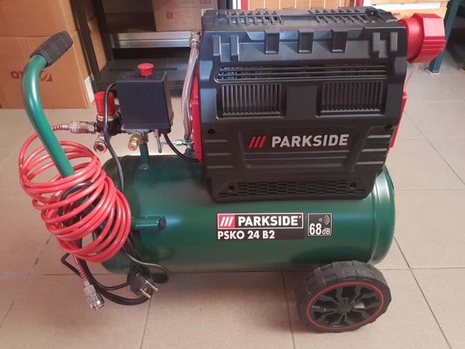 Kompresor Parkside 24l 1.5kW 68dB