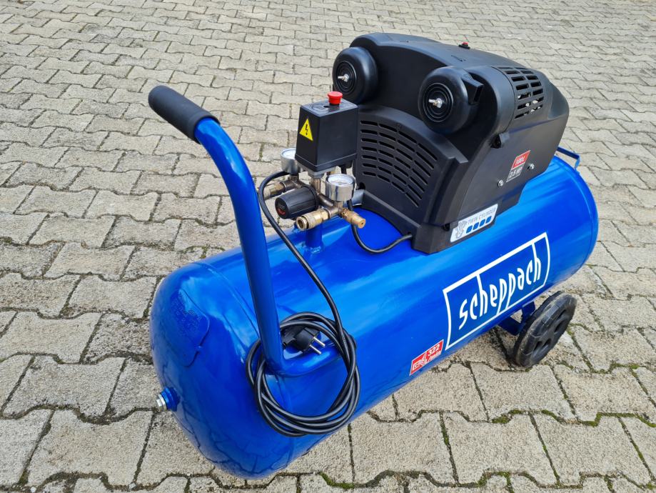 Kompresor Scheppach 100 litrov 10 bar letnik 2021