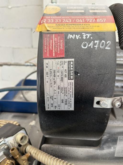 Prodamo rabljen kompresor Kaeser