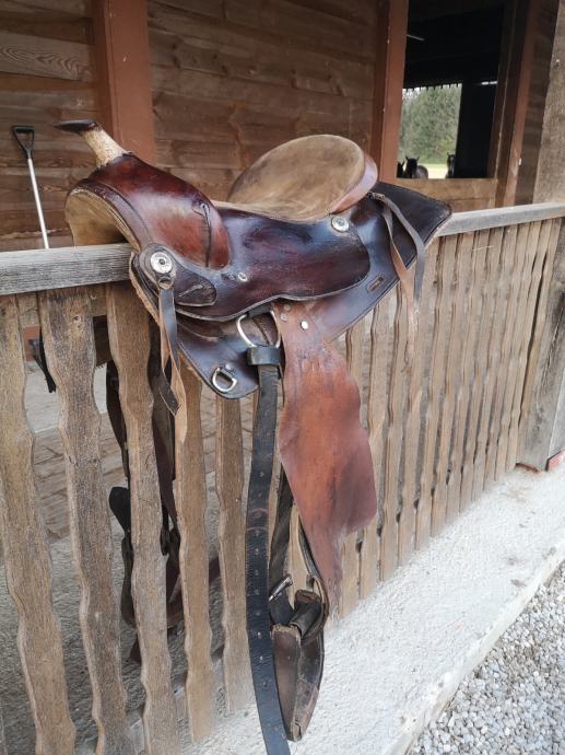 Western sedlo 15,5 col