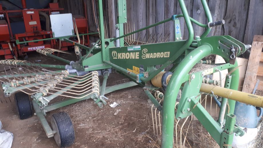Krone kosilka, Krone zgarbljalnik