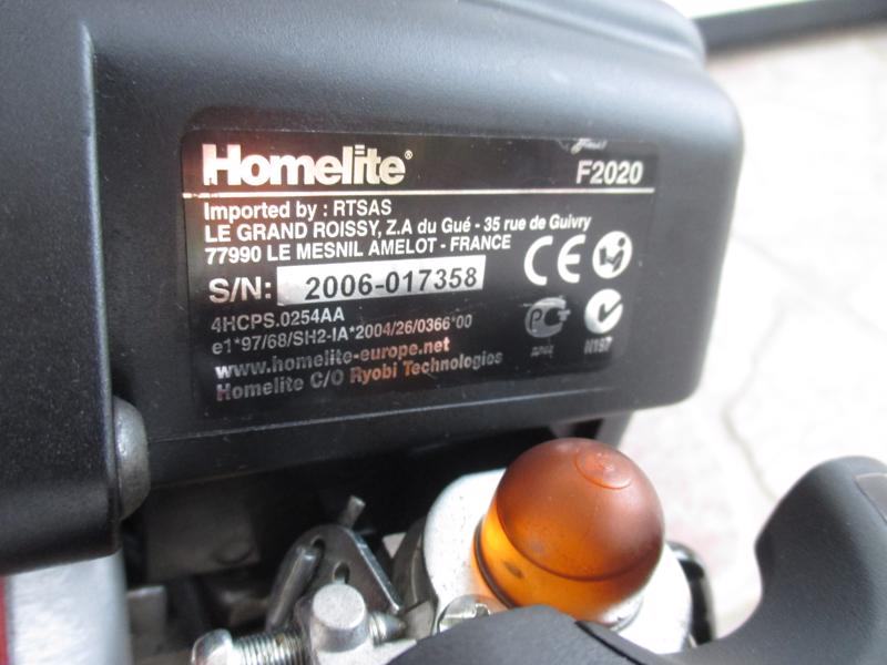 kosilnica na nitko Homelite F2020