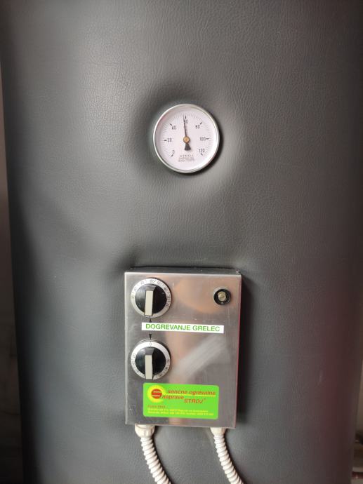 Bojler inox Stroj 300 litrski z izolacijo