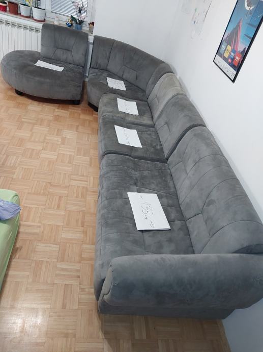Meblo kotna sedežna garnitura