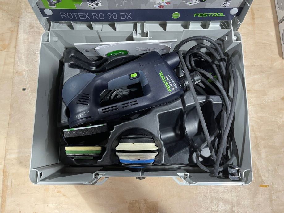 Festool Rotex RO 90 DX FEQ - kompletna oprema