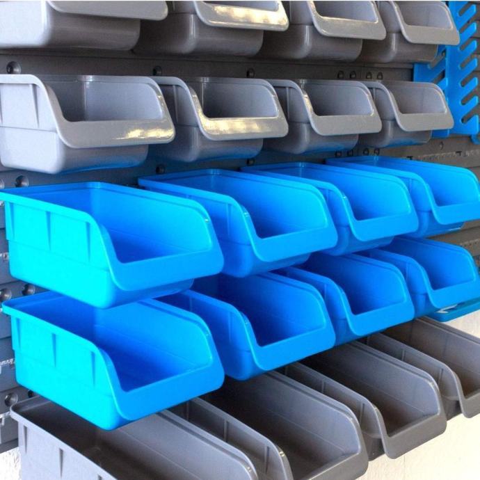 KINZO 100 X 54CM STENSKI PREDALNIK PVC – 43 DELNI ORGANIZATOR