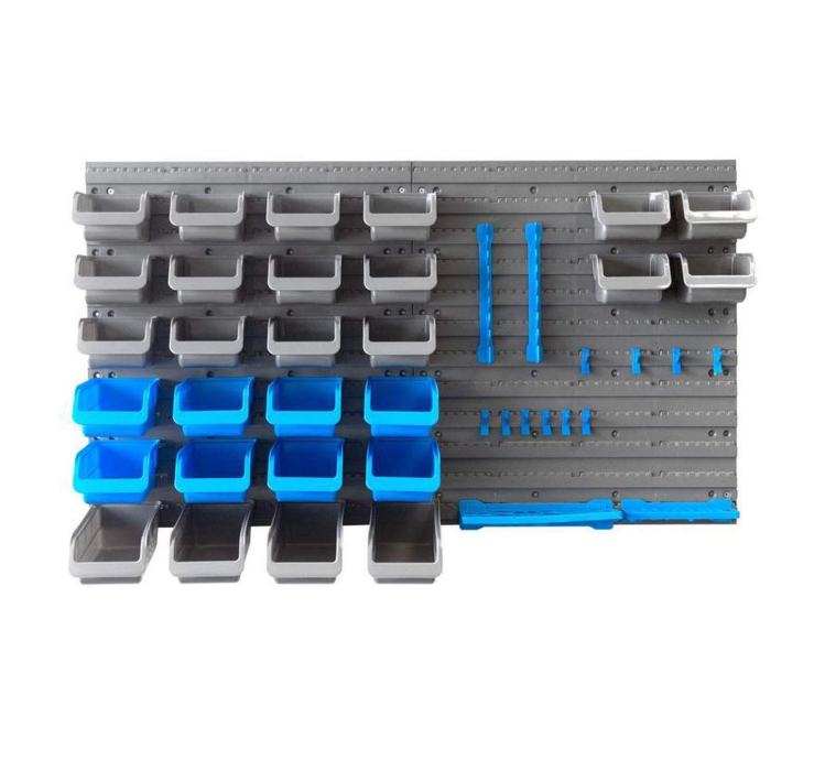 KINZO 100 X 54CM STENSKI PREDALNIK PVC – 43 DELNI ORGANIZATOR