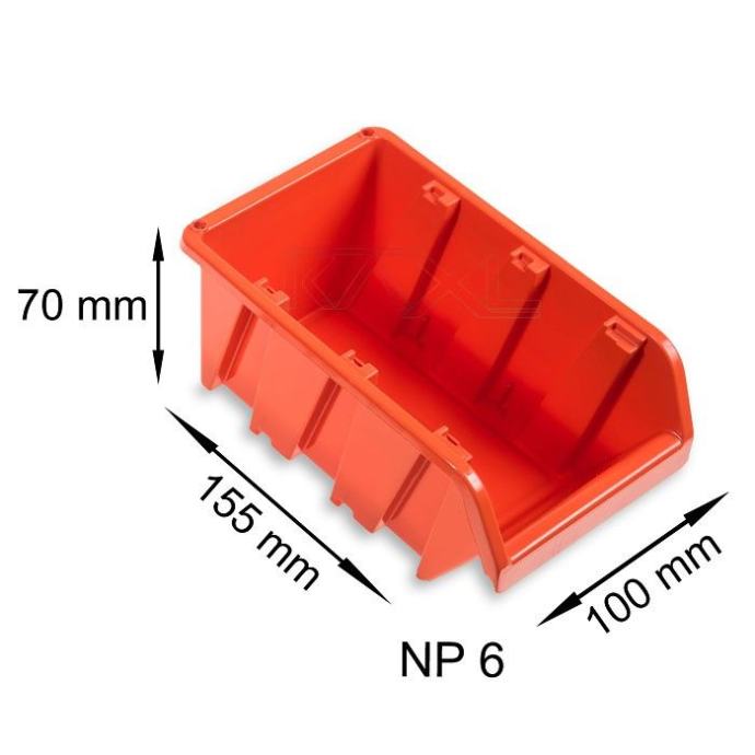 STENSKI PREDALNIK PVC – 8 DELNI ORGANIZATOR