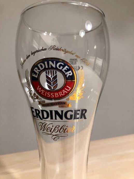 4 X Kozarci za pivo ERDINGER 0,5l