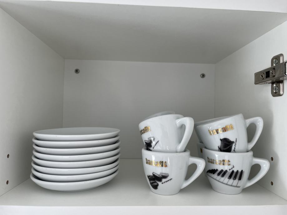 Set 8 skodelic Barcaffe espresso