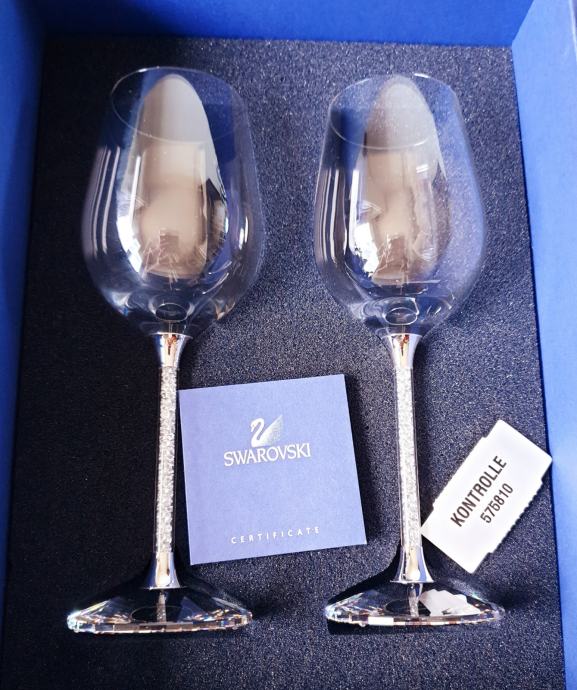 SWAROVSKI kozarca (za vino)