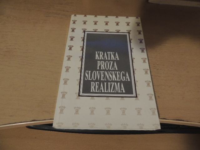 KRATKA PROZA SLOVENSKEGA REALIZMA G. KOCIJAN ZALOŽBA DZS 1994