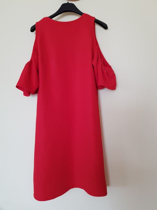 ZARA RDEČA OBLEKA S