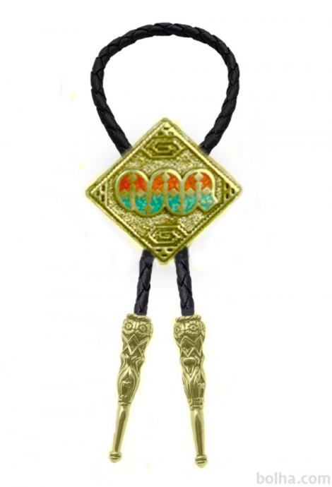 COUNTRY -WESTERN Kravata BOLO TIE KAVBOJSKA USA