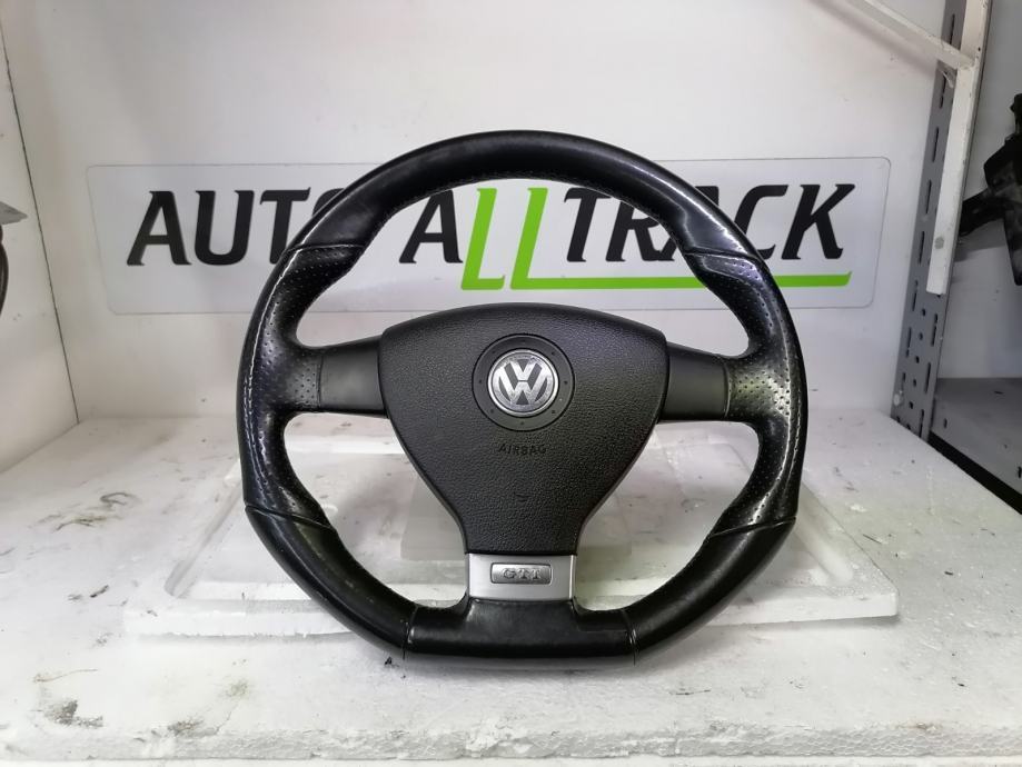 Vw Golf 5 GTI usnjeni volan
