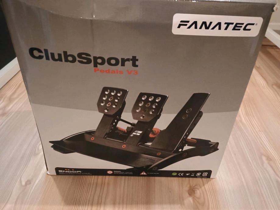 Fanatec Podium F1 Racing Wheel + Fanatec ClubSport CSP V3 pedali