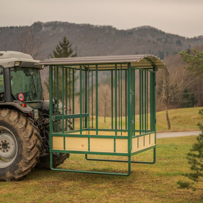 Pašne jasli, krmilnik za konje