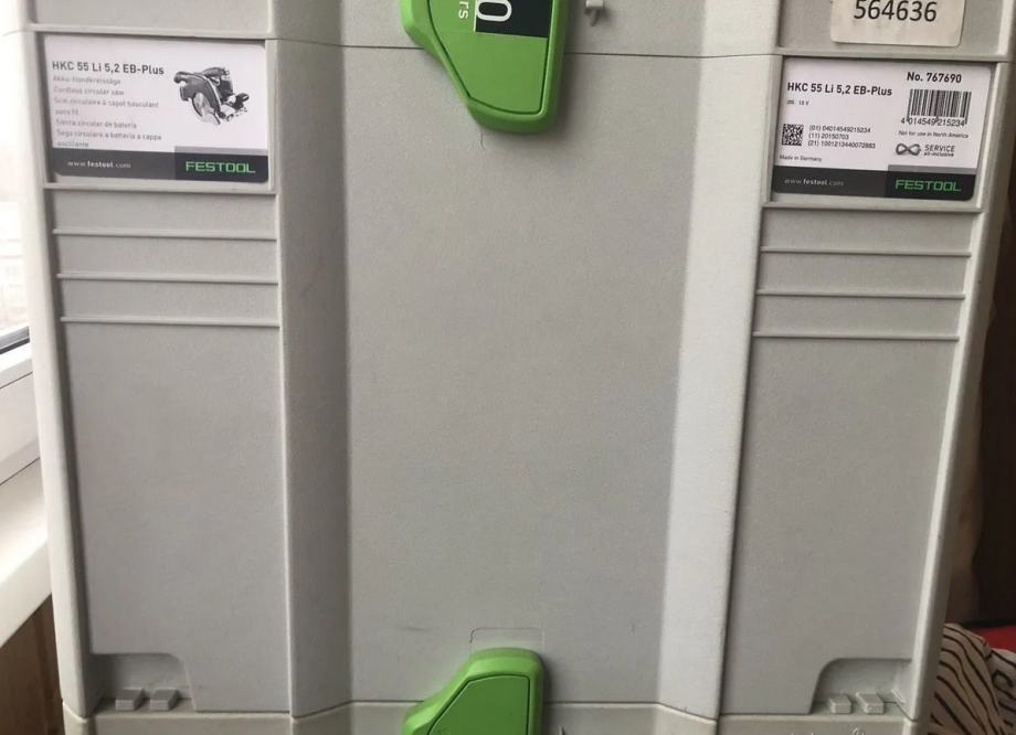 Festool HKC 55 EB-Plus akumulatorska krožna žaga z dodatno opremo